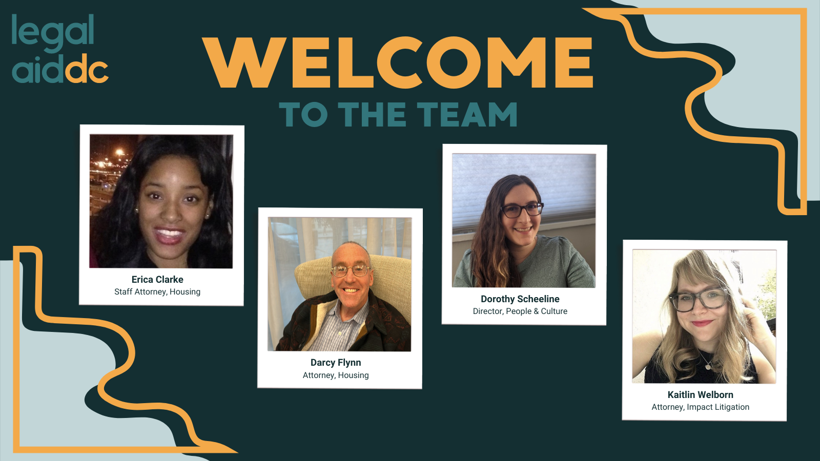 Four New Legal Aiders Join in January